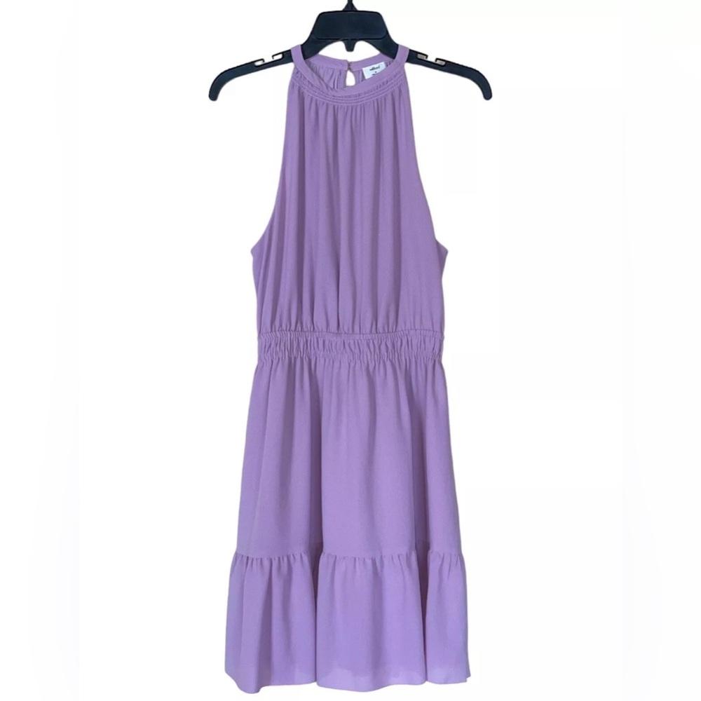 Wilfred Lavender Halter Mini Aritzia Effet Dress Size… - Gem